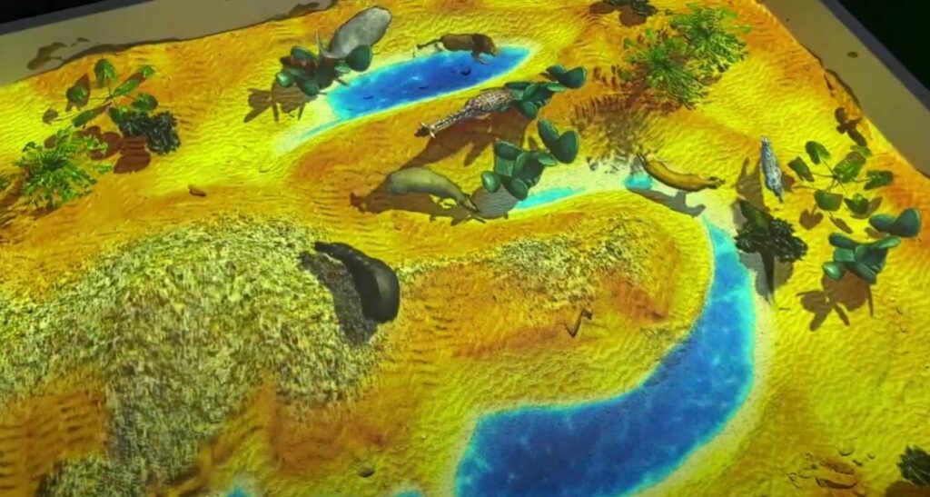 AR Sandbox – Interactive Topographic Sand Table