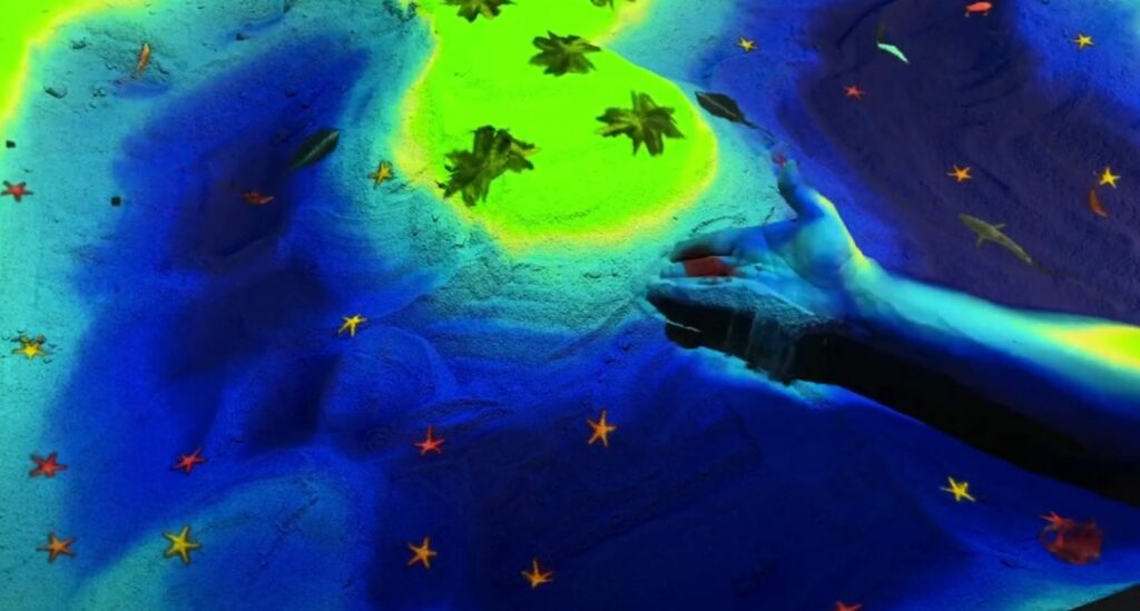 Interactive Topography Sandbox – AR Sand Table